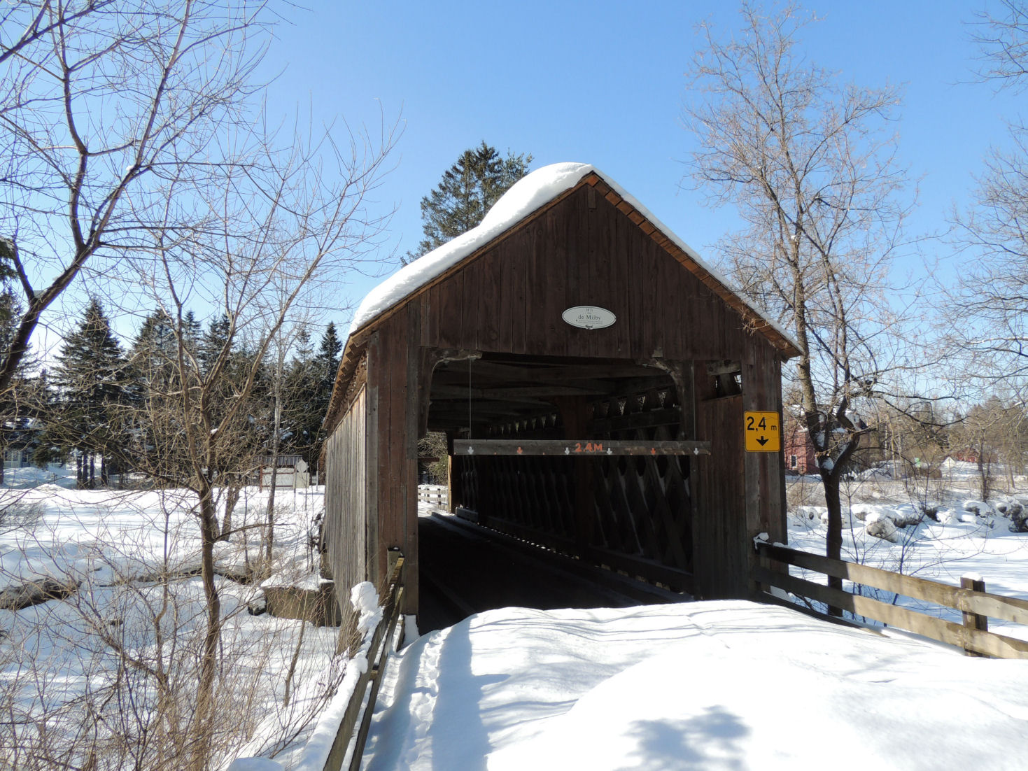 Visite de février des ponts couverts de Waterville | Les ponts couverts ...