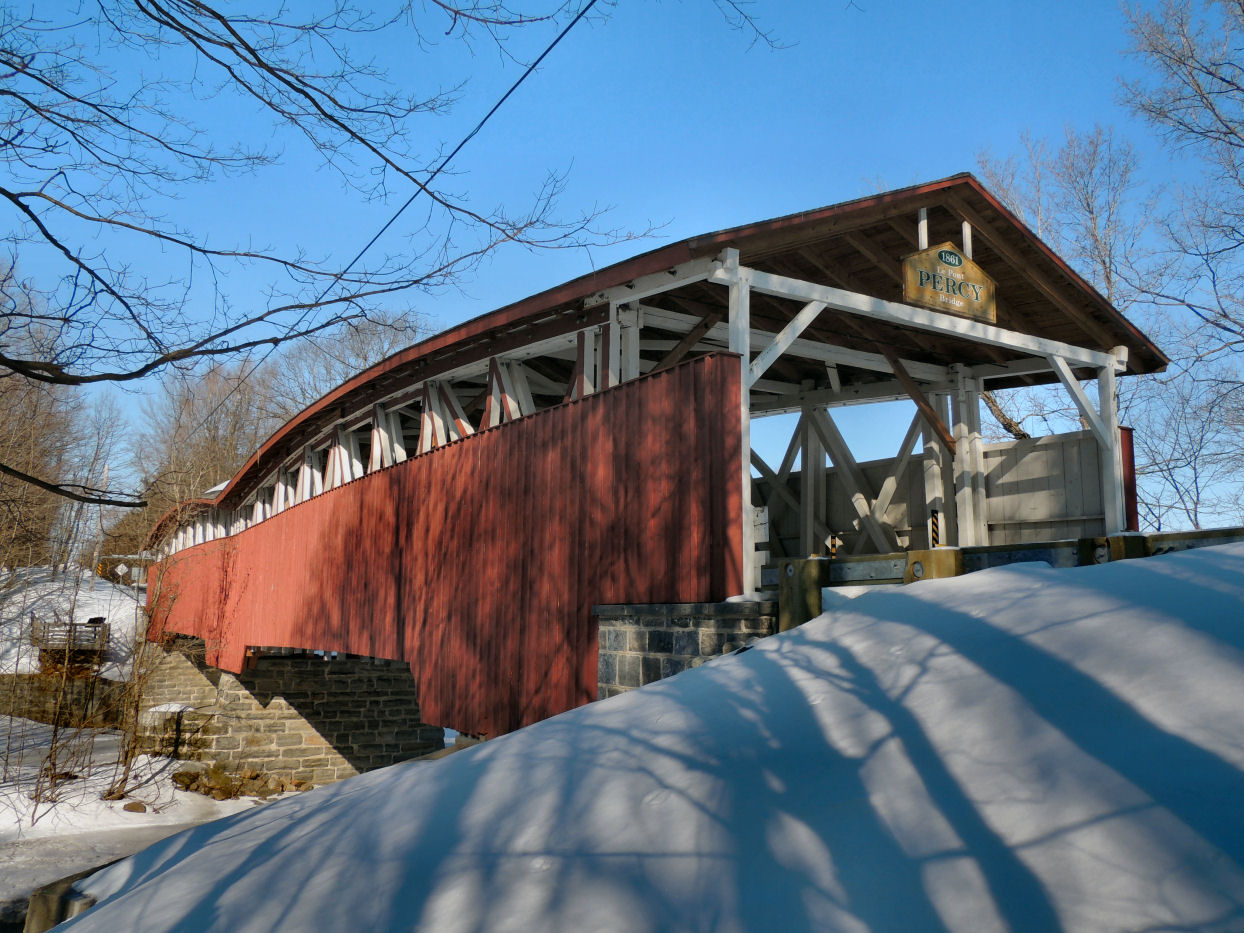 Des nouvelles récentes du pont couvert de Powerscourt | Les ponts ...