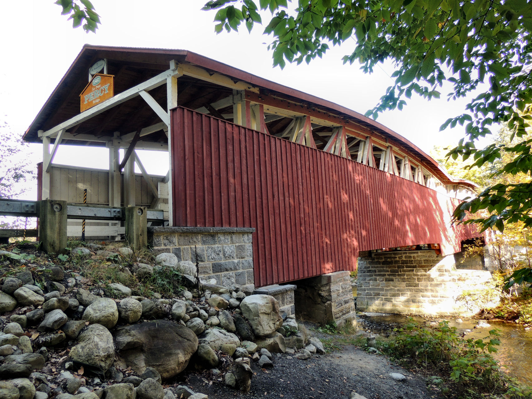 Pont de Powerscourt | Les ponts couverts au Québec
