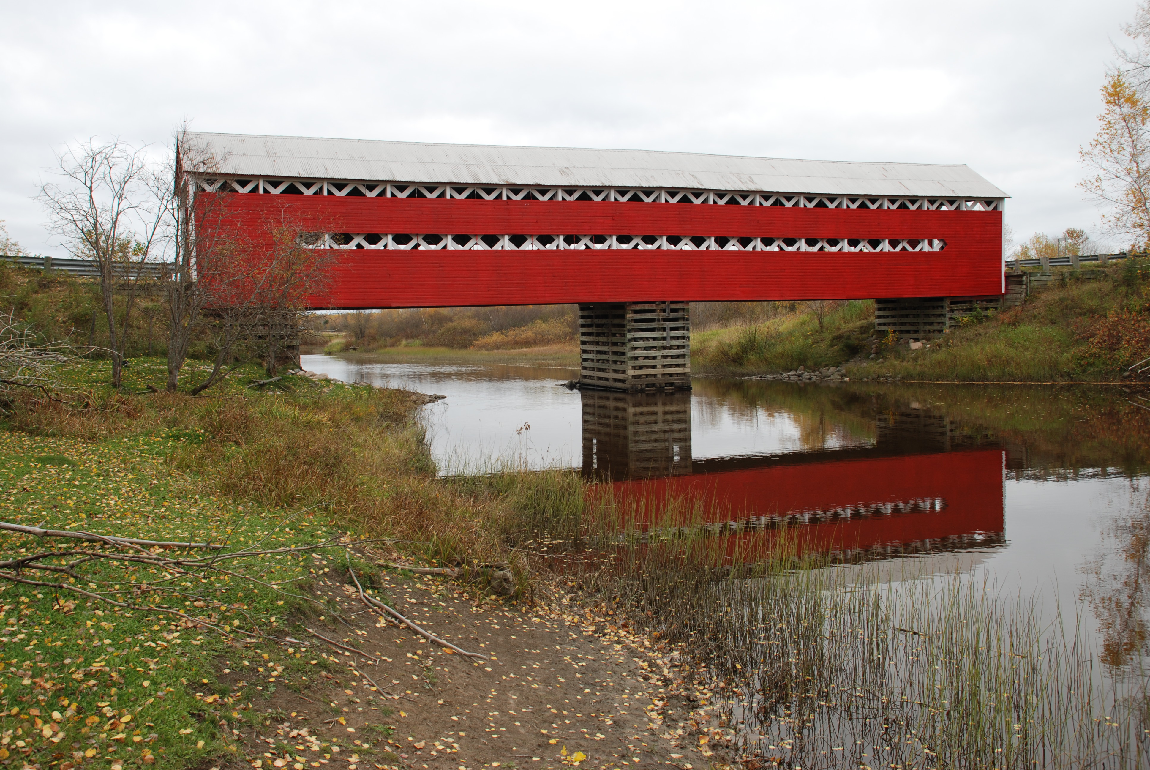 La cure de jeunesse du pont couvert Levasseur | Les ponts couverts au ...