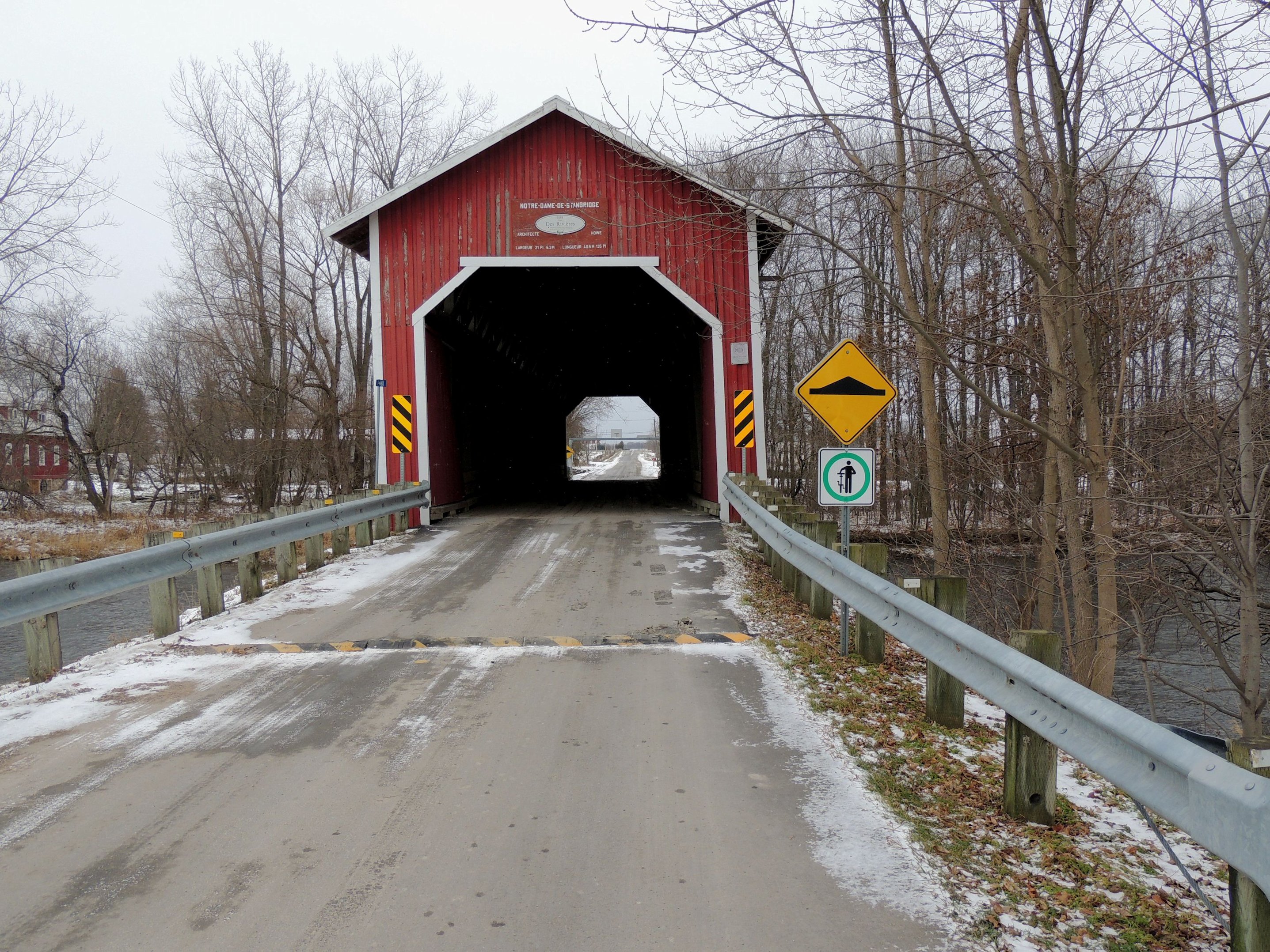 Les ponts couverts au Québec