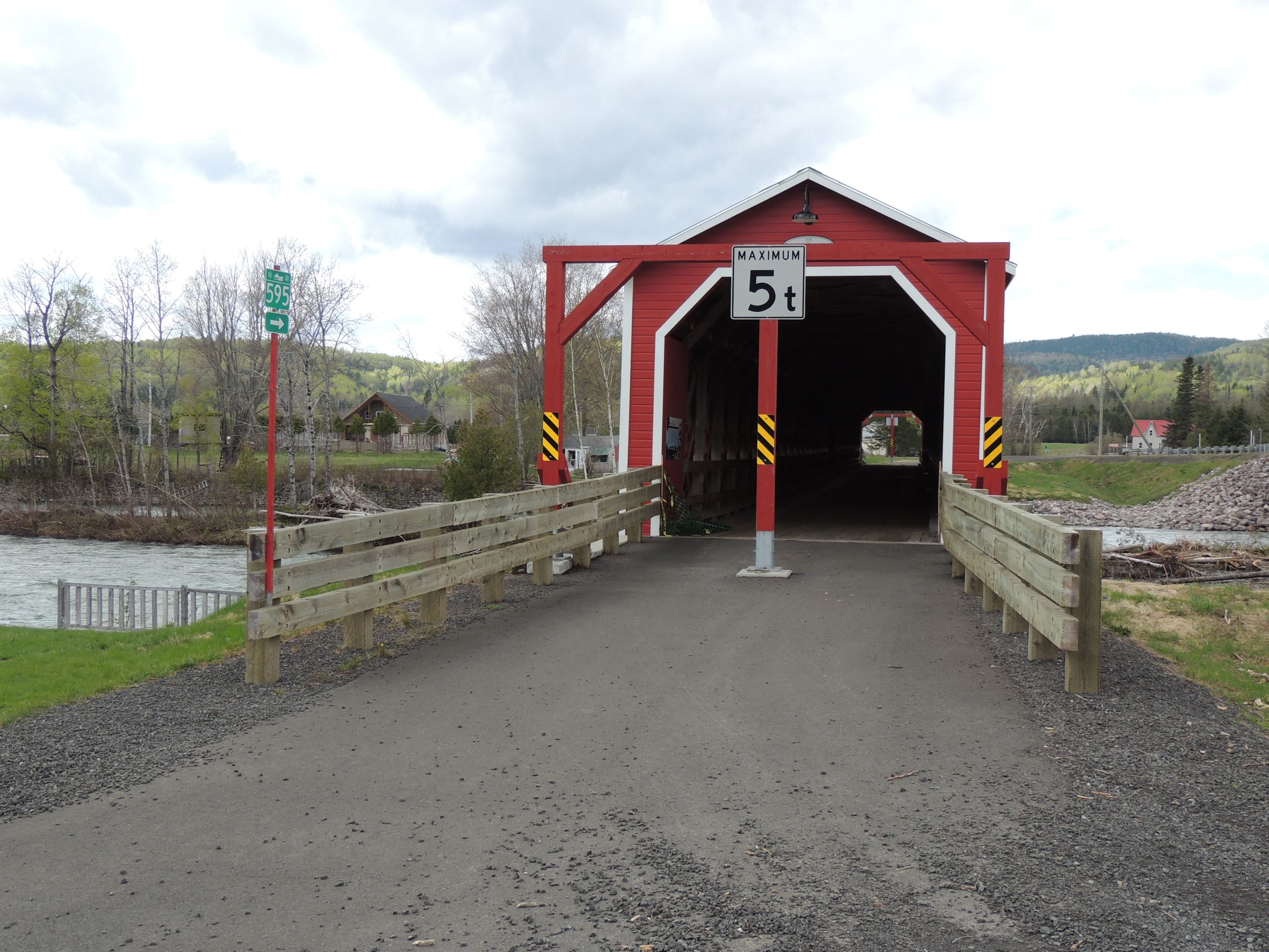 Début de la saison touristique au pont de St-Edgar | Les ponts couverts ...