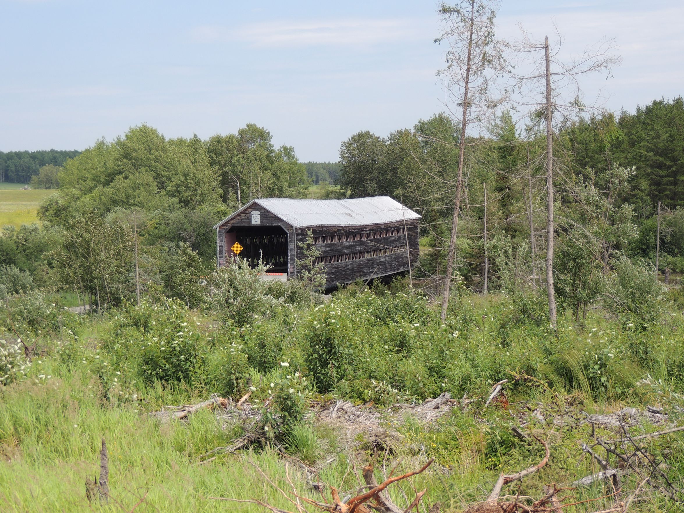 Une nouvelle prise de vue sur le pont Taschereau | Les ponts couverts ...