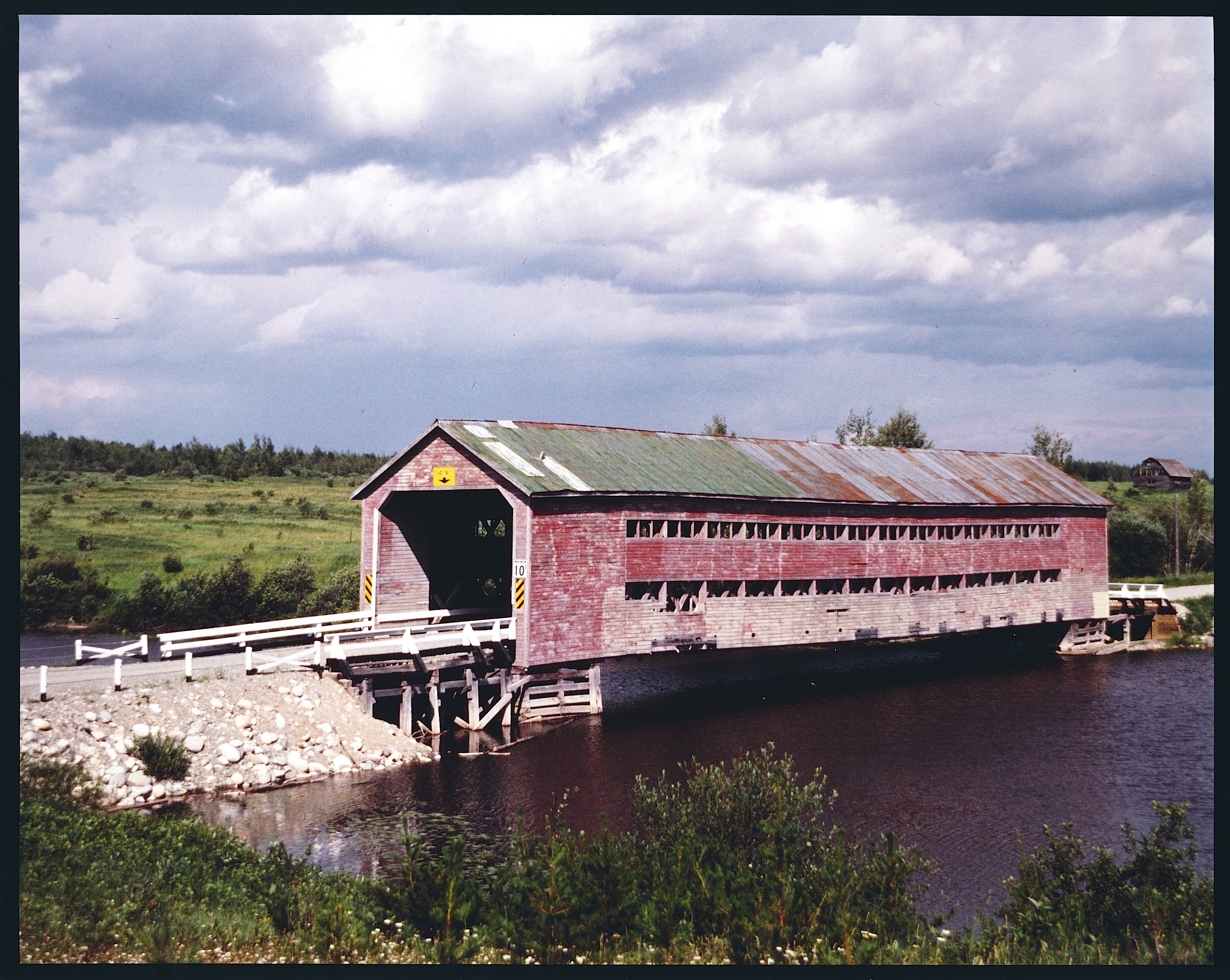 Une nouvelle page pour le pont Taschereau | Les ponts couverts au Québec
