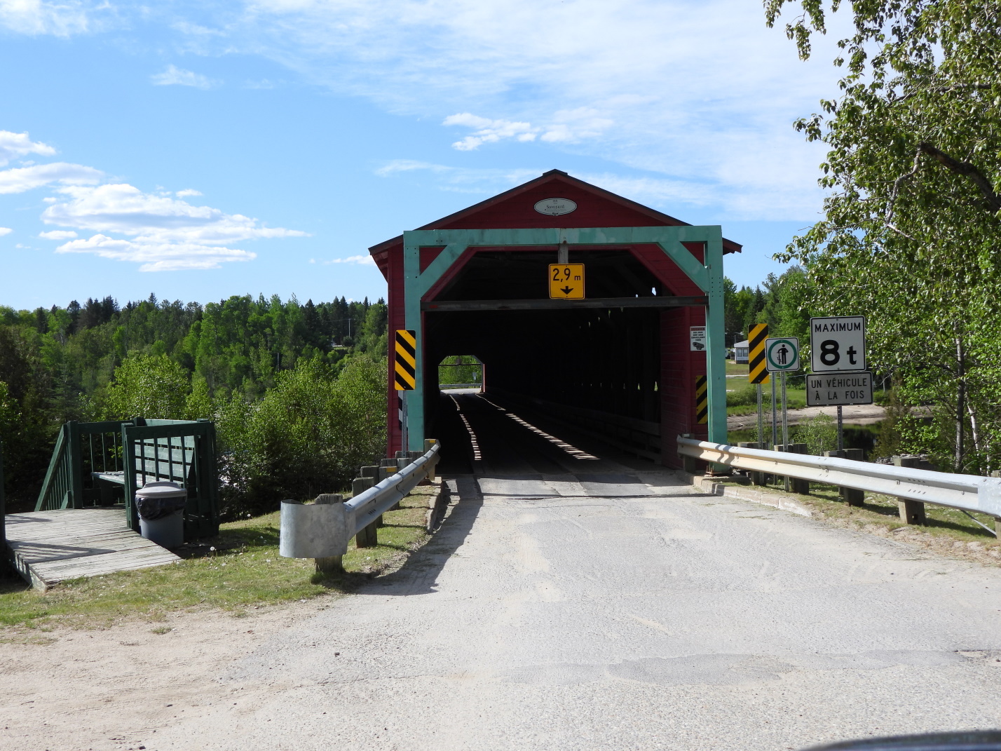 À destination de Kiamika et Grand-Remous | Les ponts couverts au Québec