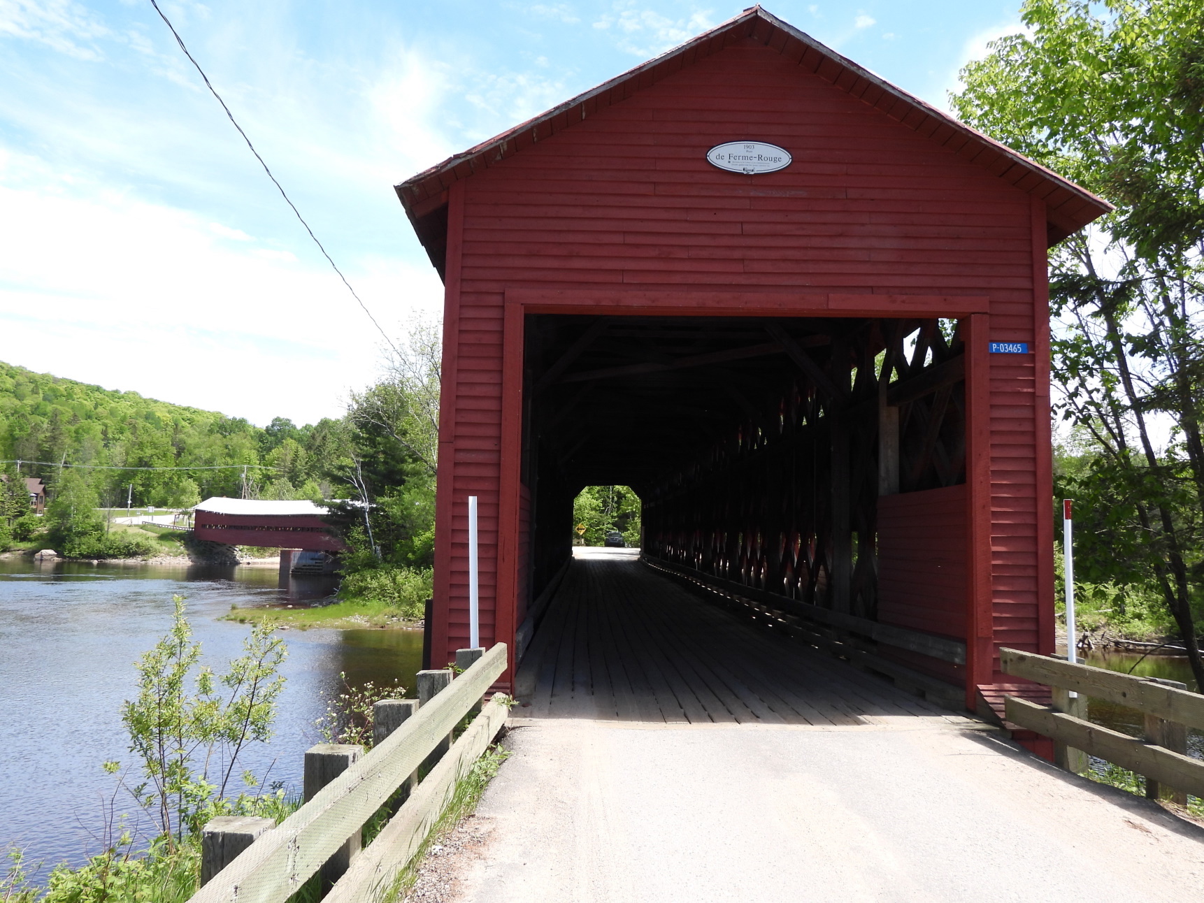 À destination de Kiamika et Grand-Remous | Les ponts couverts au Québec