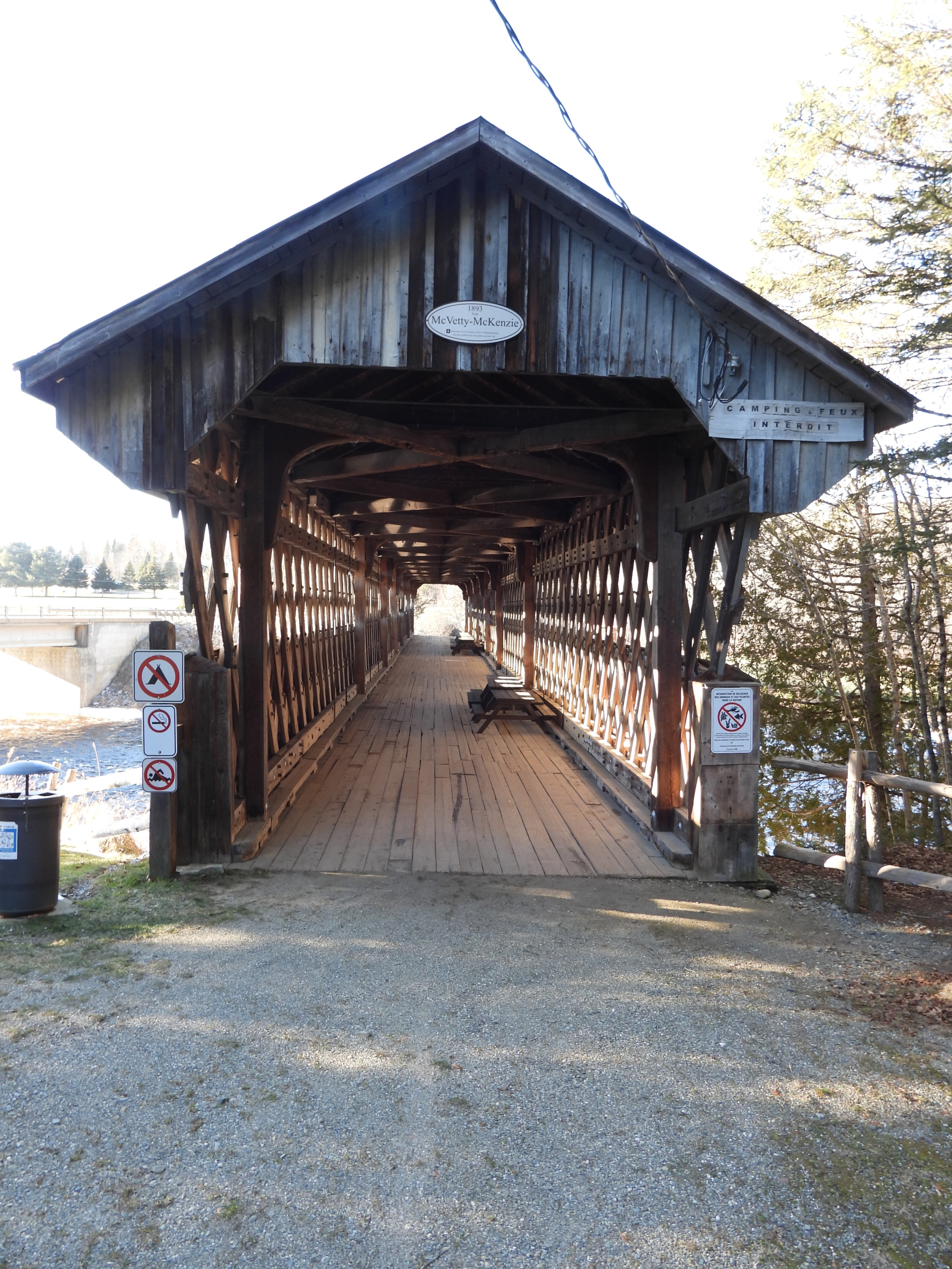 Pont McVetty-McKenzie | Les ponts couverts au Québec